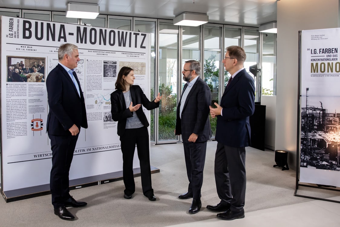 Exhibition in memory of the murdered and surviving inmates of the Buna ...